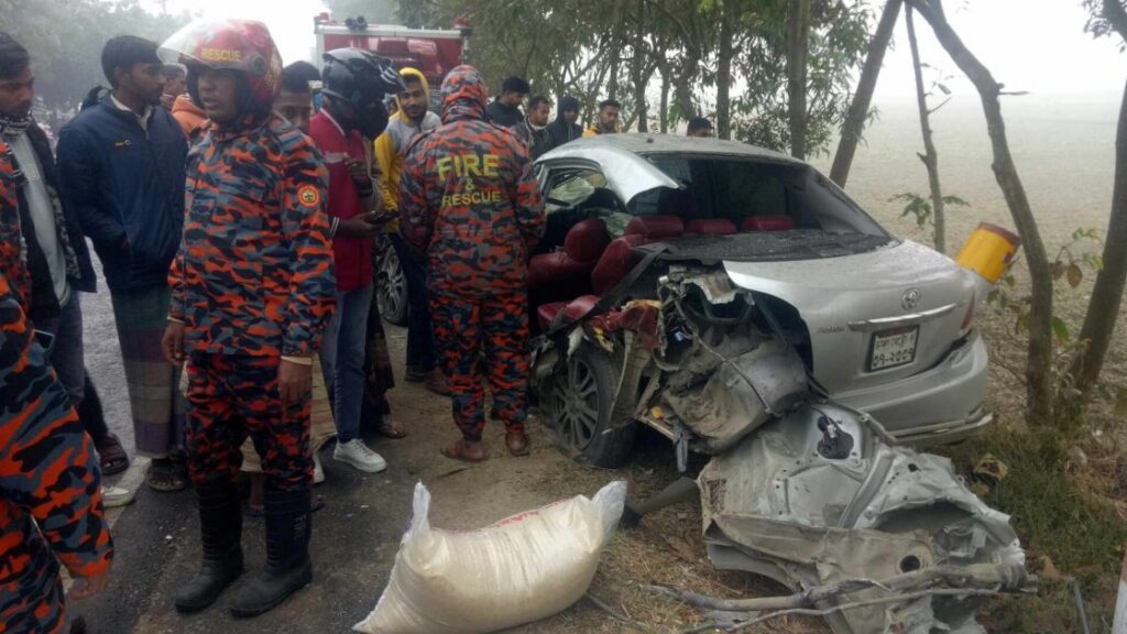 Couple killed in Naogaon road crash – The Good Morning News